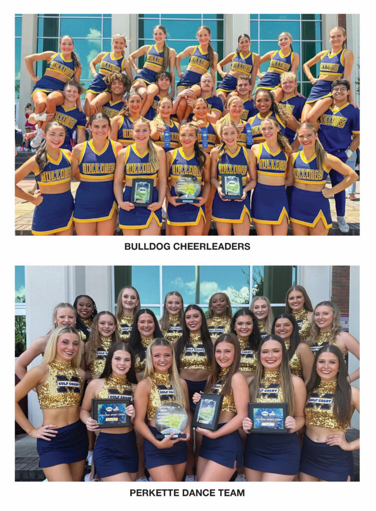 Bulldogs Cheerleaders and Perkette Dance Team win at University of ...