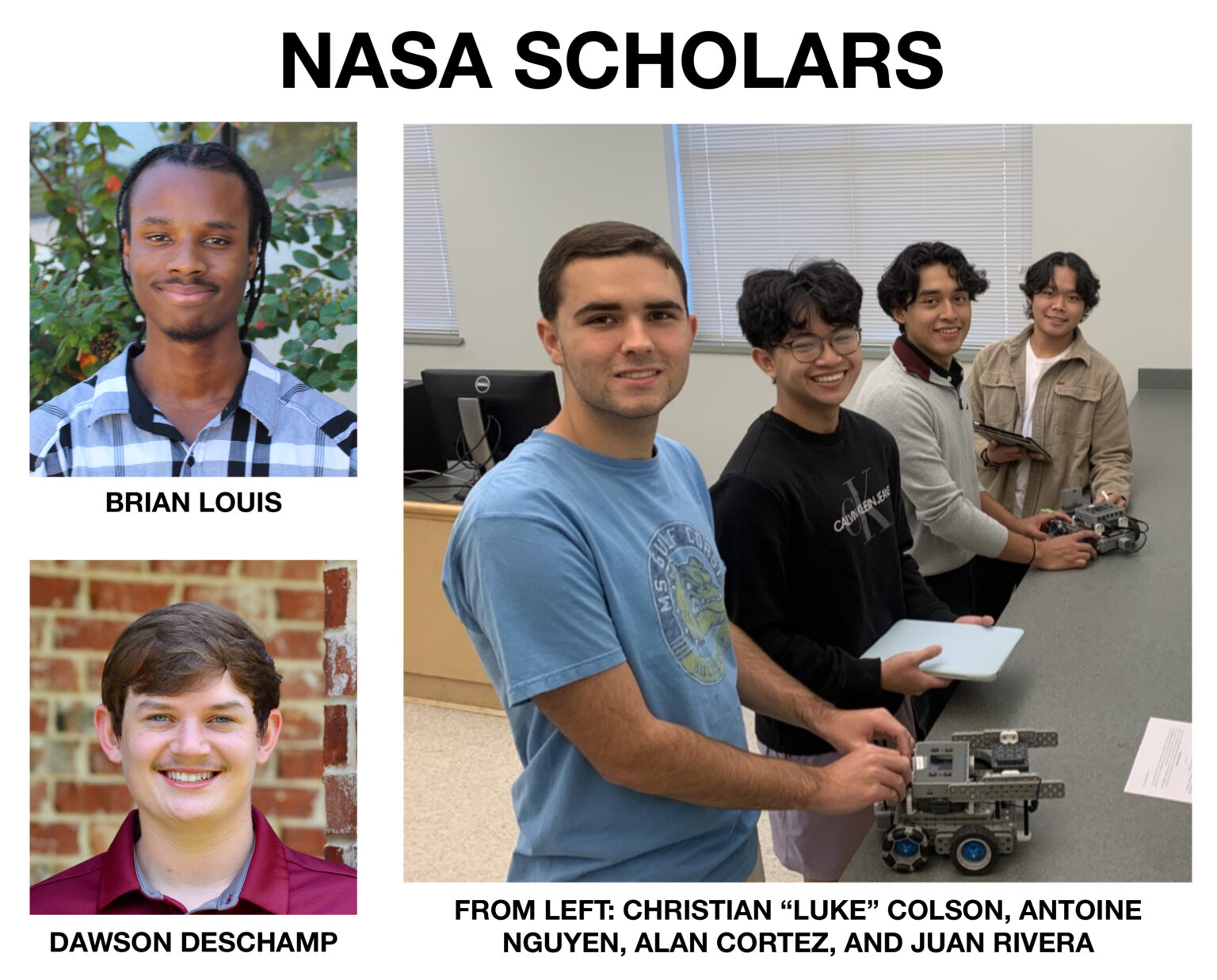 Six MGCCC students complete NASA NCAS Mission Two with high hopes for ...